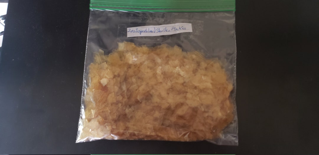 Dewaxed Shellac Flakes Make Your Own Superblonde Shellac Knobcone Pendant Sealer Finish - Etsy