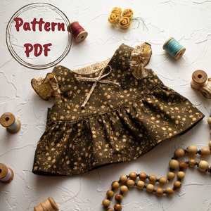 Build a Bear Clothes Pattern PDF 42 Cm 16.5 Inches Teddy Bear Dress ...