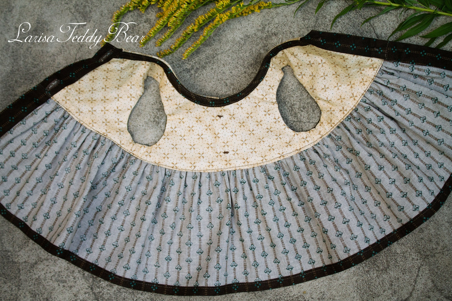 PDF Classic Teddy Bear Clothes Pattern, Stuffed Animal Dress Pattern ...