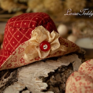 PDF Fabric Girl Bear With Dress Pattern, Teddy Bear Clothes Pattern ...