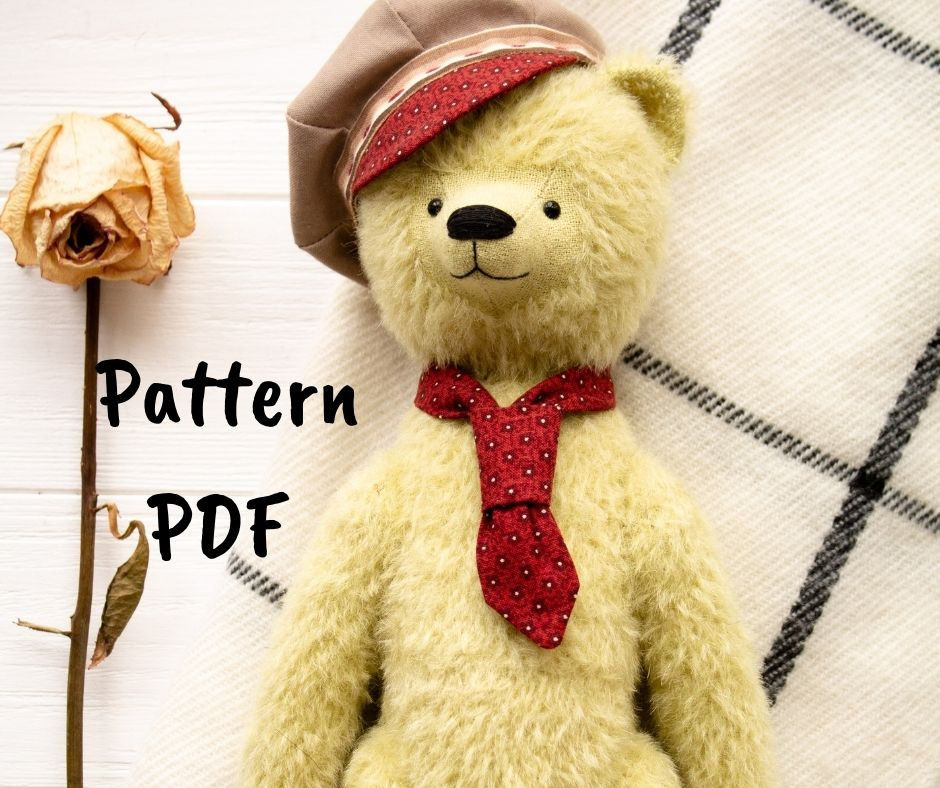 Teddy bear patterns teddy bear clothes sewing pattern artist | Etsy