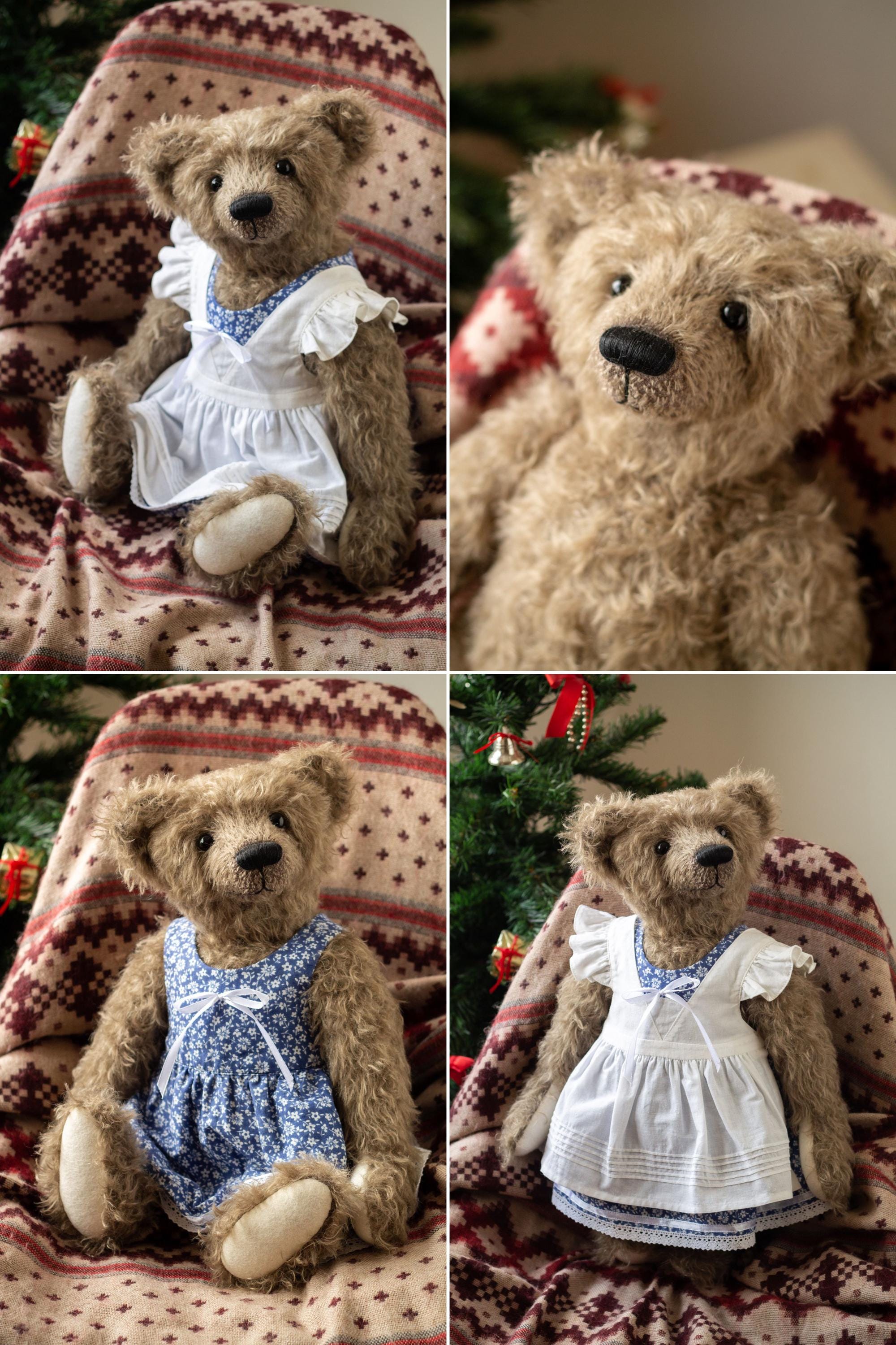 Artist Bears, Classic Mohair Teddy Bear With Growler, Handmade ...