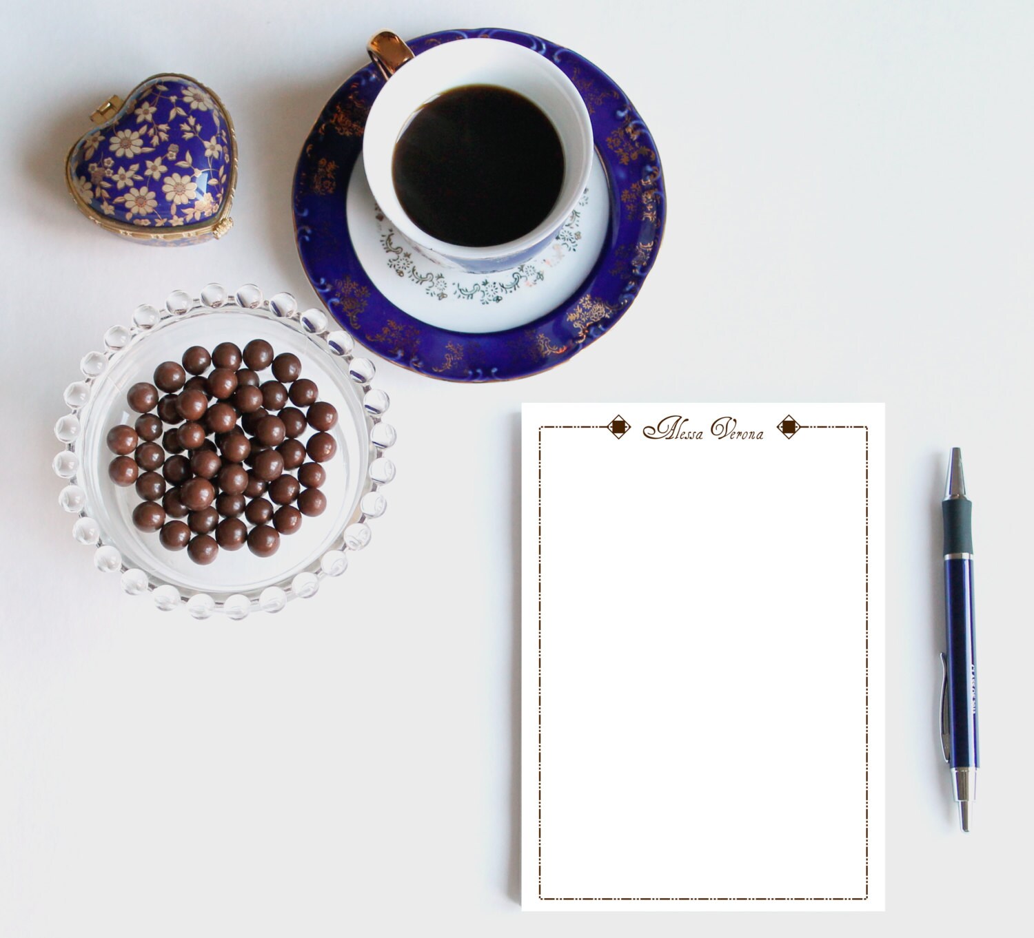 Notepad Personalized Stationery Note Pads Note Paper | Etsy