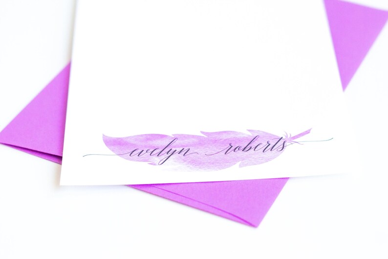 Personalized Stationery Set for Women Personalized Note Cards - Etsy