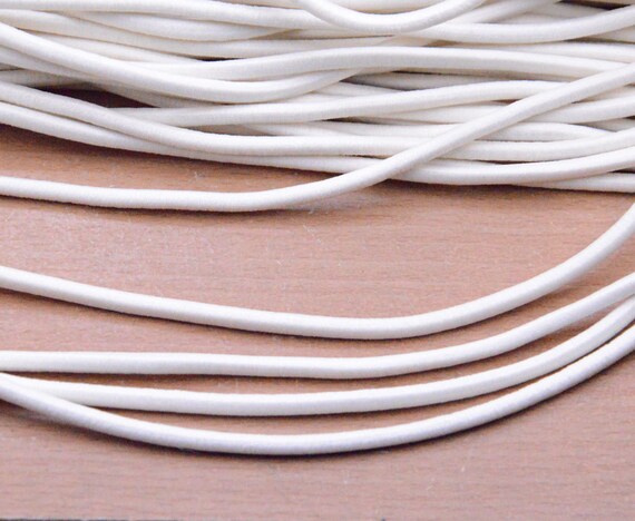 4mm elastic cord.beige Elastic Cordsatin covered Rubber Bands | Etsy