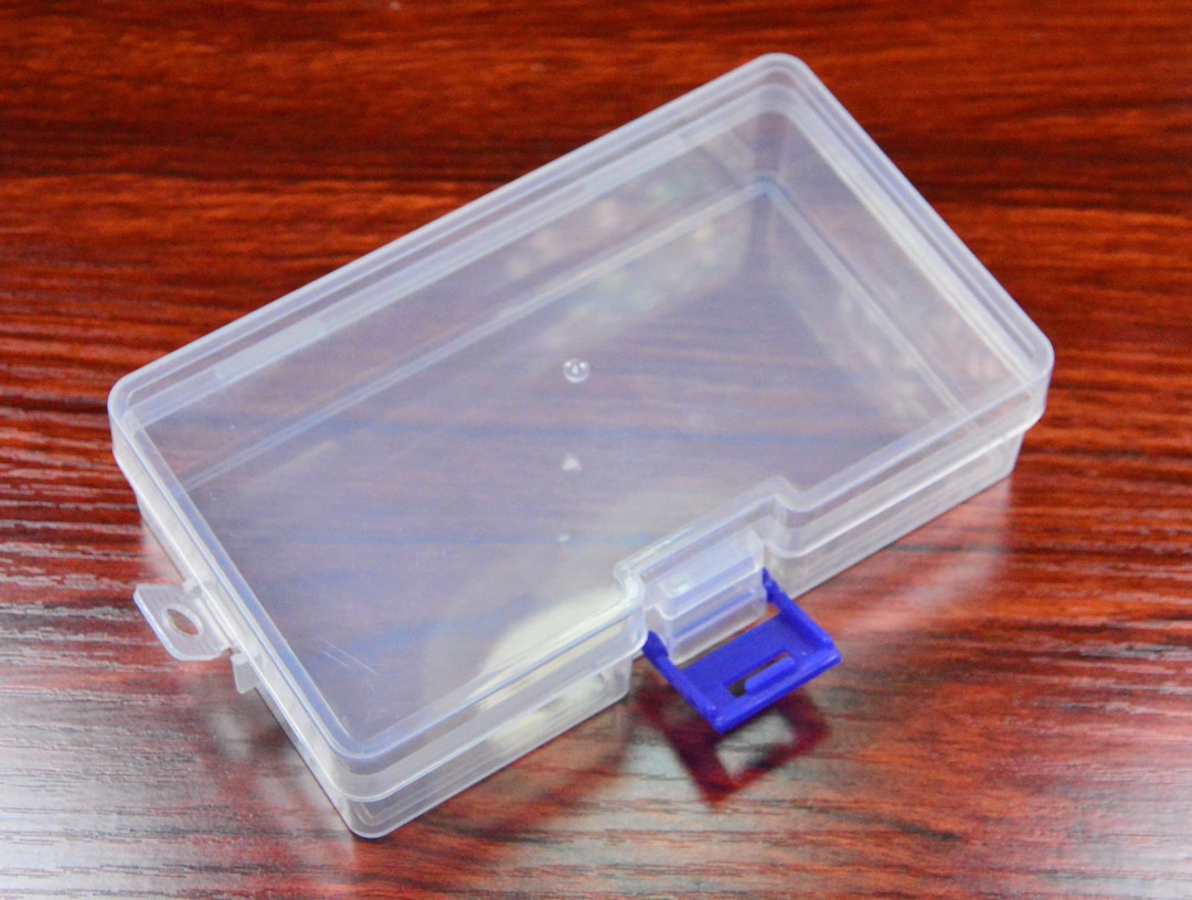 2pcs Square Clear Plastic Box,transparent Plastic Box,container Box ...