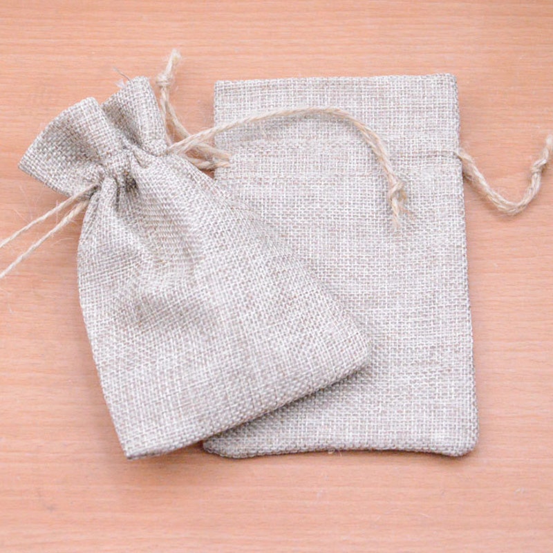 Linen Drawstring Bag - Etsy