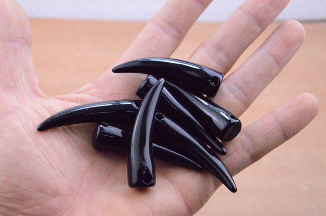 10pcs Monster Fang,ivory Charm.elephant's Tusk,ivory Dog Teeth Charm ...