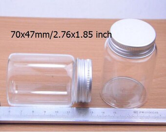 Small glass vile | Etsy