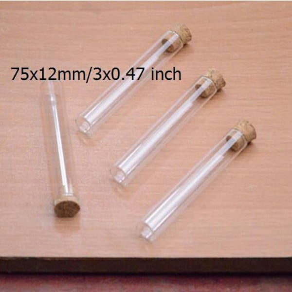 Test Tube With Cork - Etsy