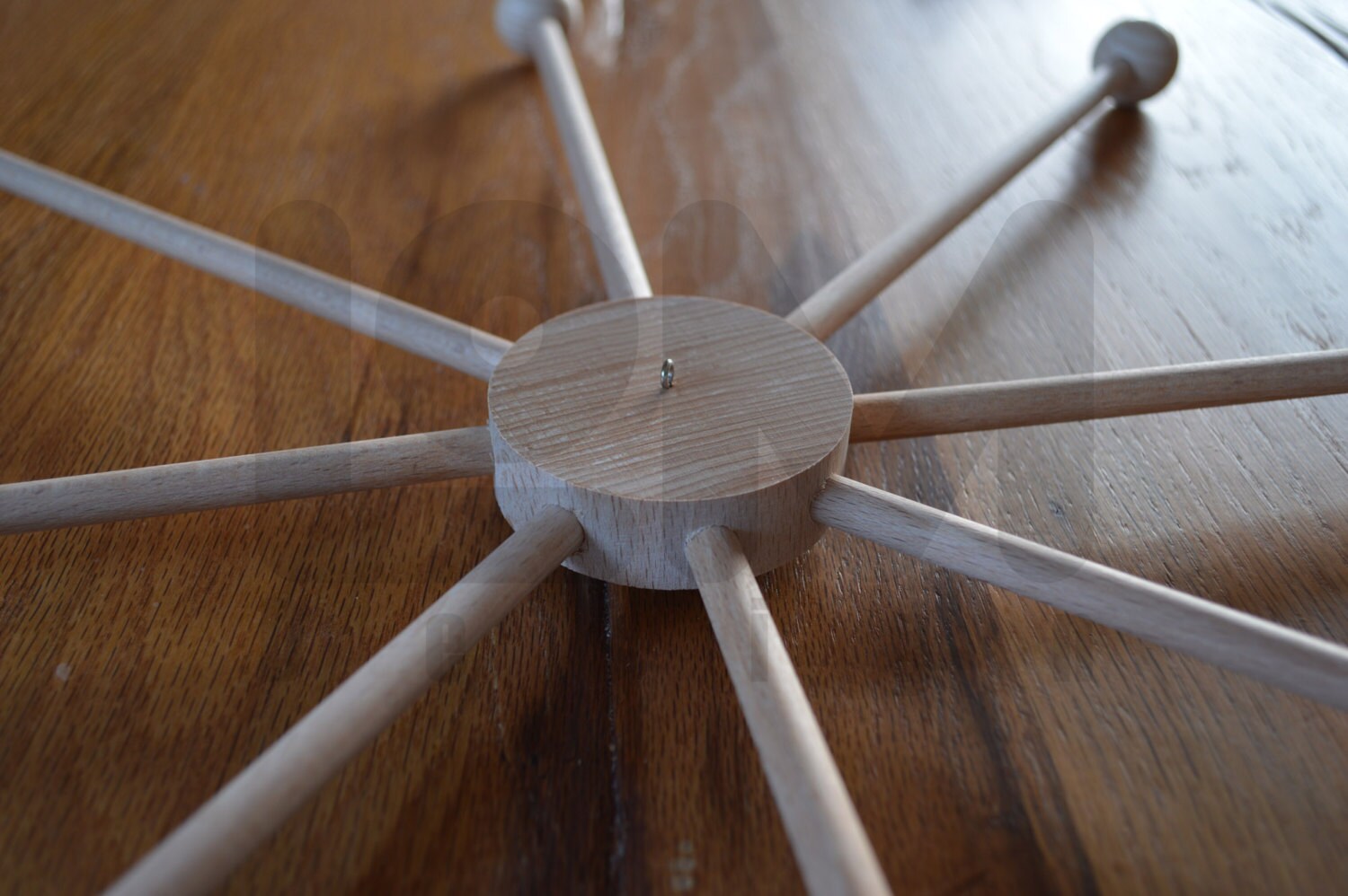 Handmade Wooden Hanger - Mobile Hanger- Mobile Holder Arm - Natural ...