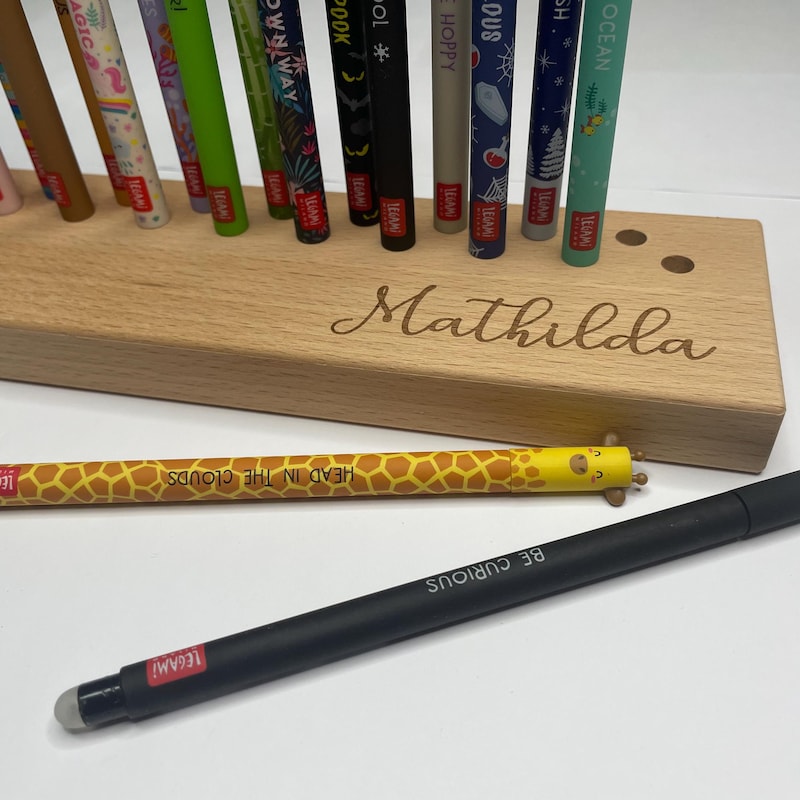 Pencil Holder Beech - Etsy UK