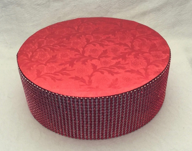 RED CAKE STAND Round or Square 4X14 Sizes 8 10 - Etsy