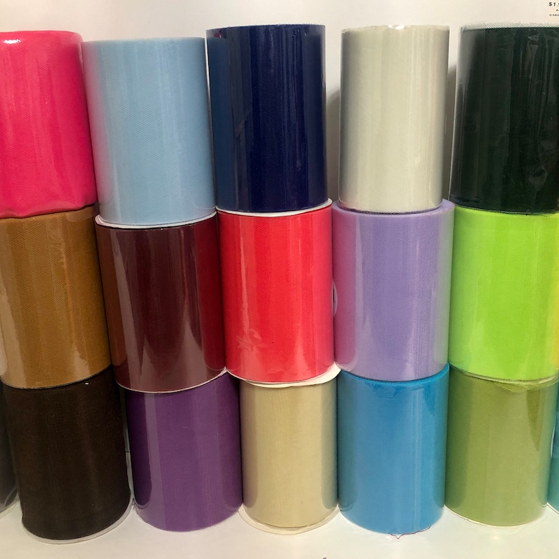 Tulle Ribbon 6 Inch - Etsy