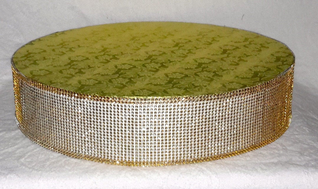 ROUND CAKE RISER Gold Great for Dessert Tables and Guest Tables All ...