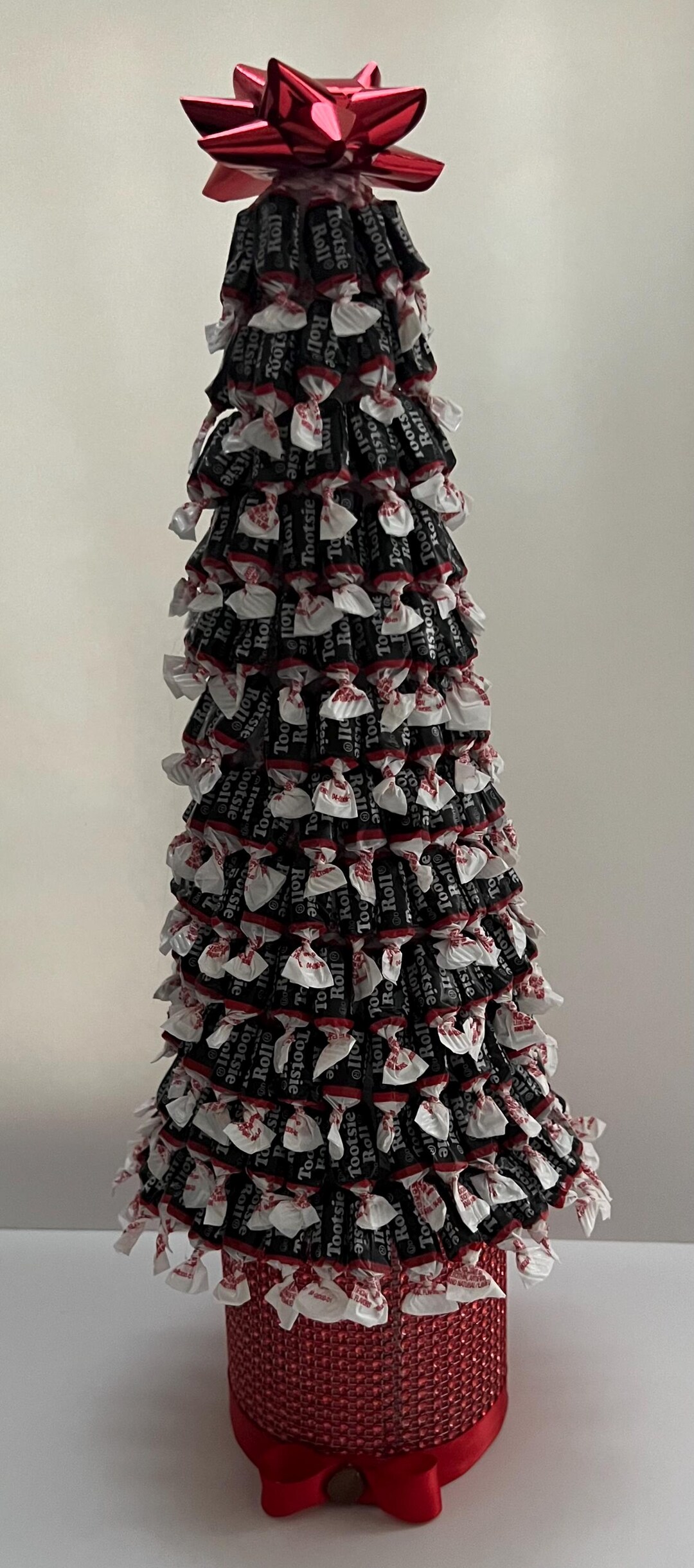 TALL CANDY TREE Containing 300 Edible Tootsie Rolls - Etsy