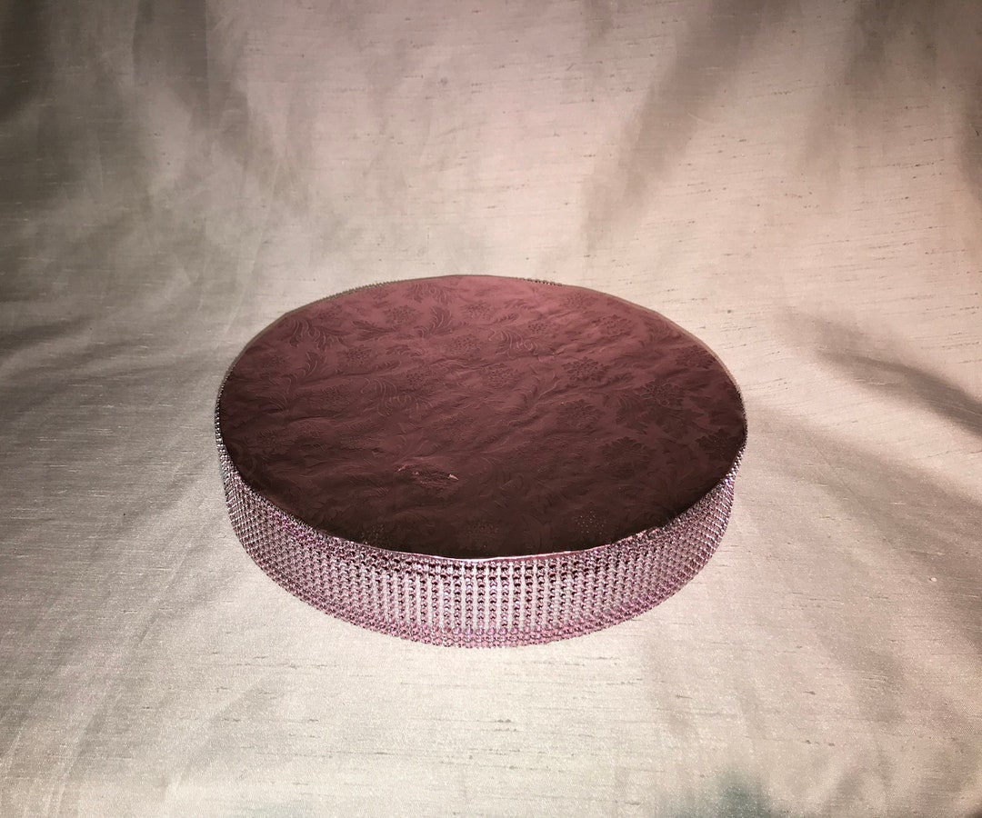 Light Pink Rhinestone Dessert Display 2" Tall - Etsy