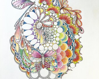 Abstract Insect Art - Etsy