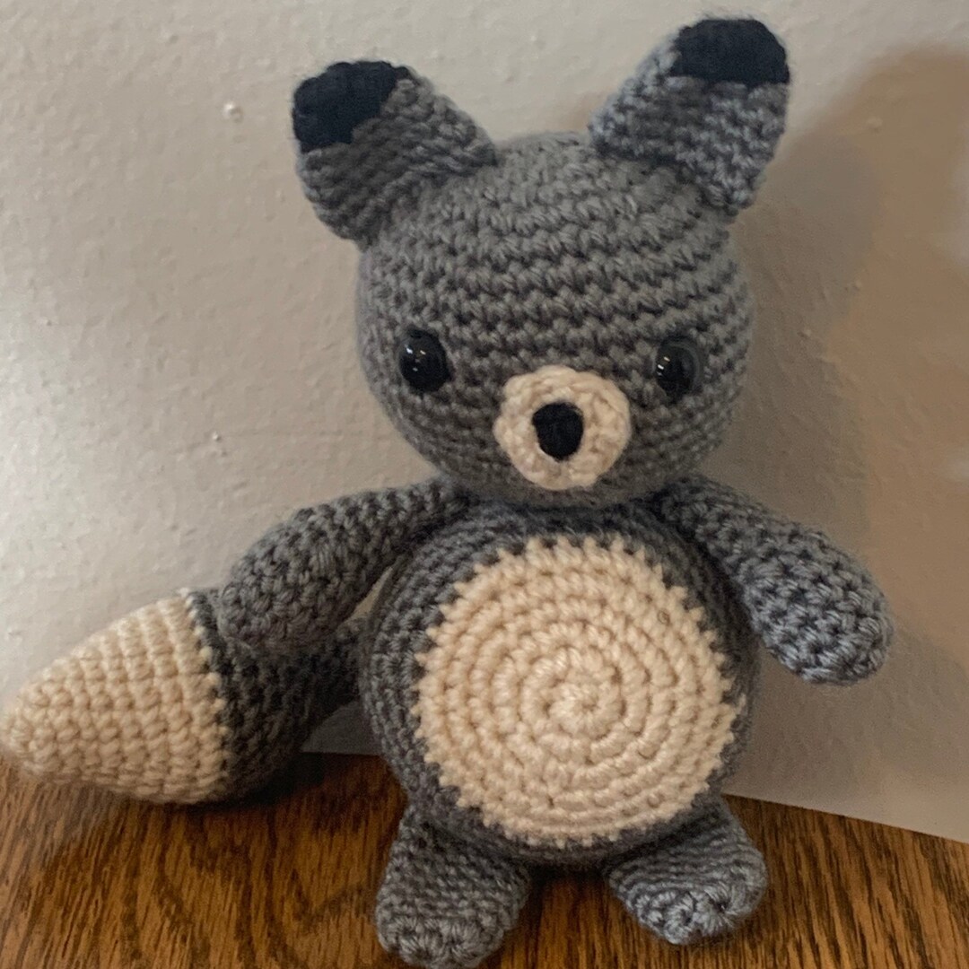 Little Amigurumi Fox/ Crochet Fox/ Woodland Creatures/ Woodland Nursery ...