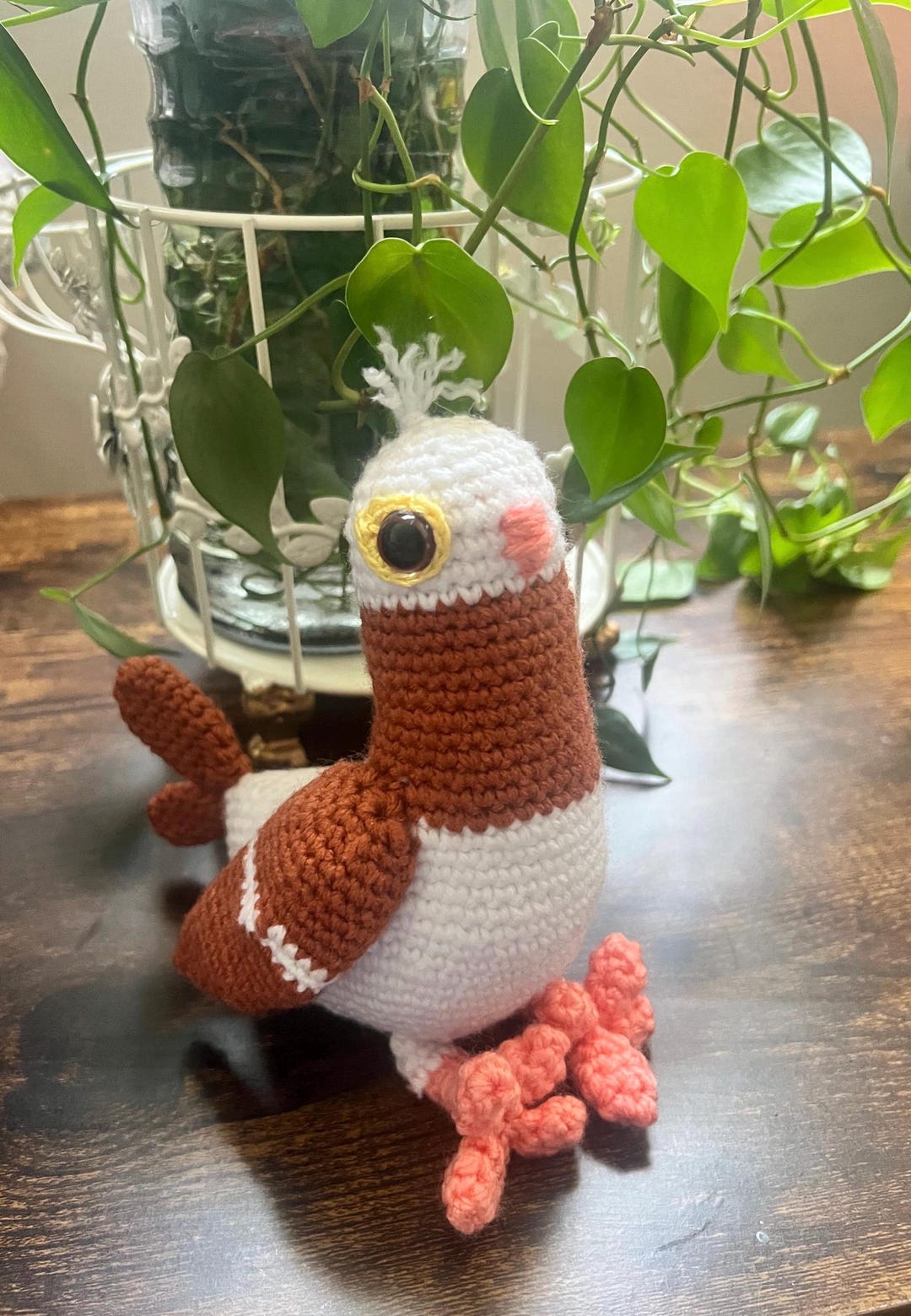 Crochet Handmade Pigeon Doll - Etsy