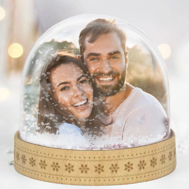 Custom Photo Personalized Snow Globe - Etsy