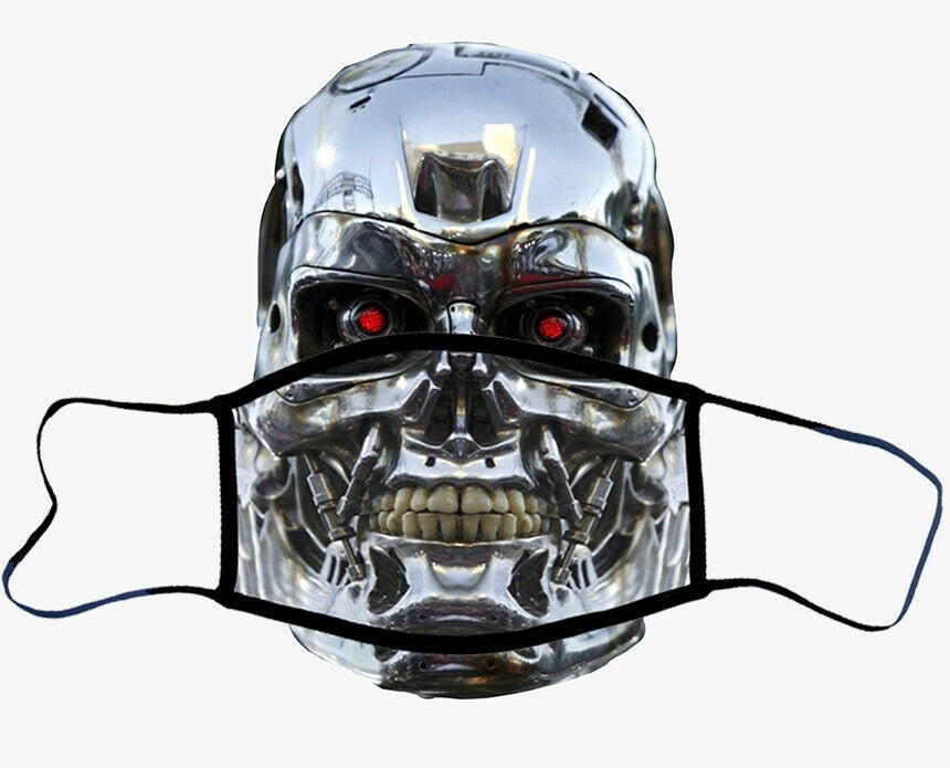 choice of 4 designs Licensed Terminator masks Masks & Eye Masks Clothes ...