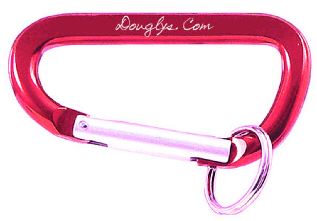 Custom Engraved Carabiner Key Ring - Etsy