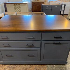 Model Frederick Kitchen Island, Custom Kitchen Island - Etsy