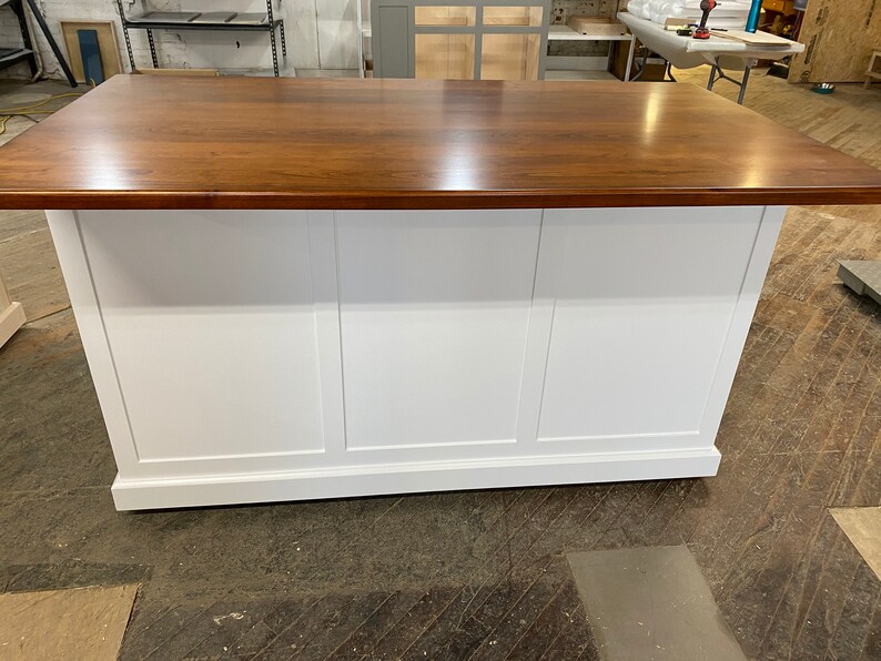 60 Kitchen Island With Countertop for Seating Custom - Etsy