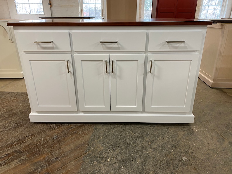 60 Kitchen Island With Countertop for Seating Custom - Etsy