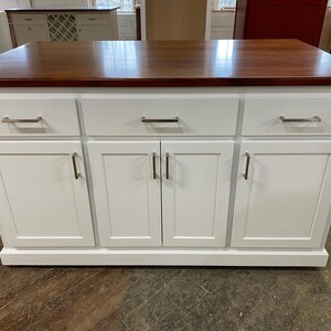 60 Kitchen Island With Countertop for Seating Custom - Etsy