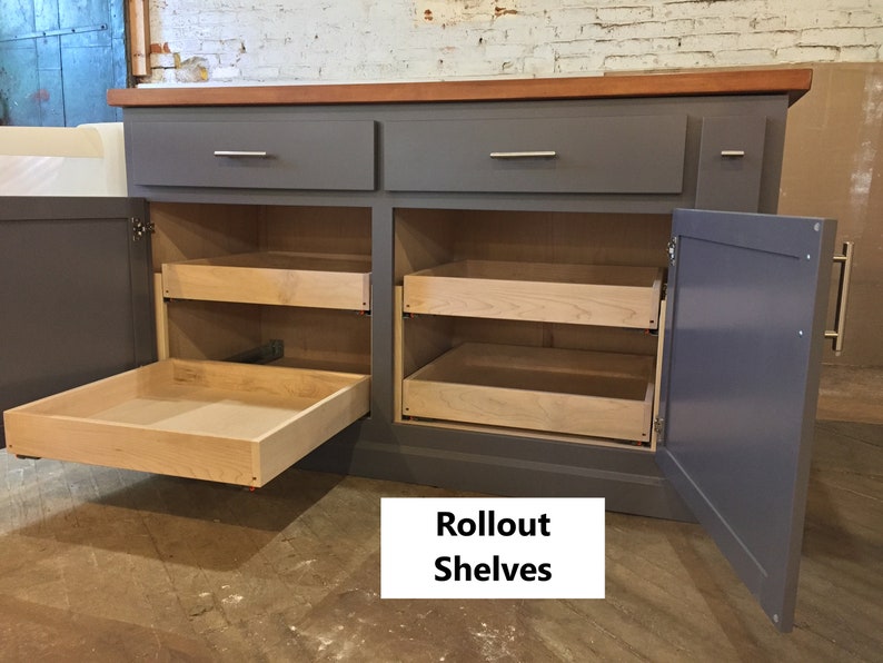 Large Custom Kitchen Island With Seating and Decorative Legs | Etsy