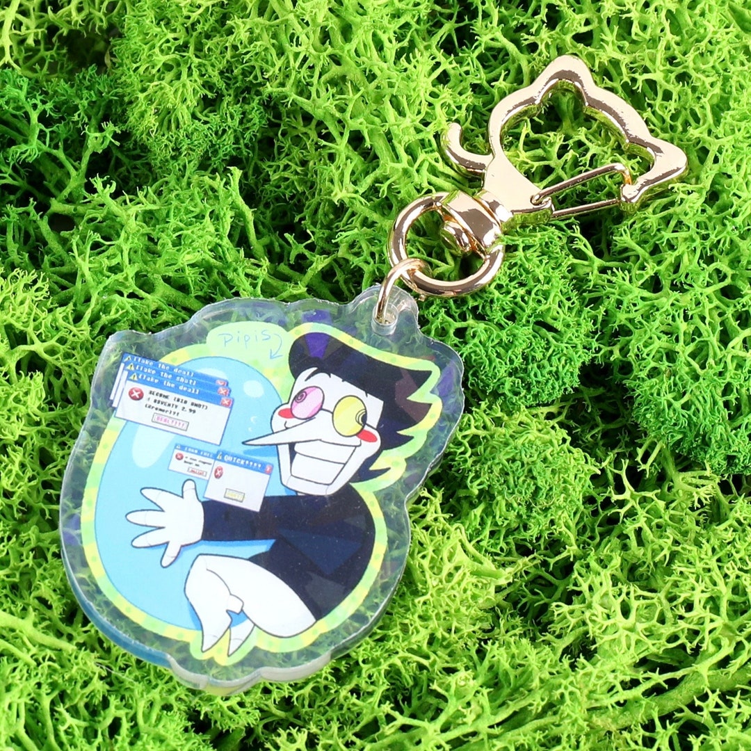 Spamton G. Spamton Holographic Acrylic Keychain - Etsy