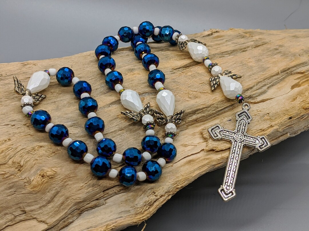 Crystal Angels - Protestant Anglican Prayer Beads - Etsy