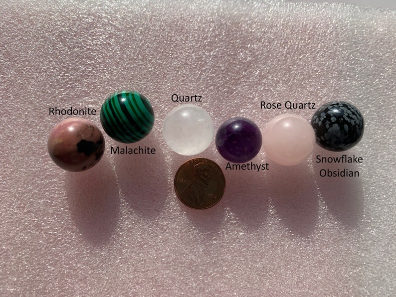 16mm to 18mm Gemstone Marbles undrilled no hole | Etsy