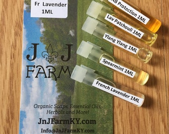 Essential Oil Sample | Etsy
