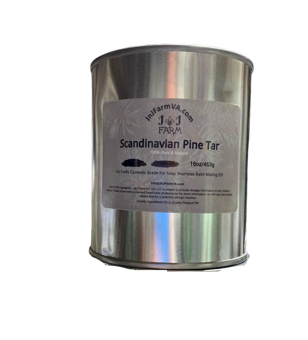 16oz Scandinavian Pine Tar 100% Pure Natural Organic for Woodworking ...