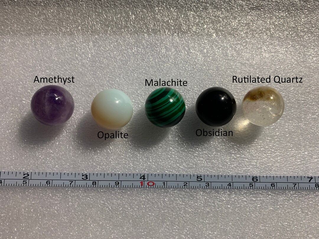 16mm to 18mm Gemstone Marbles Undrilled (no Hole) - Etsy
