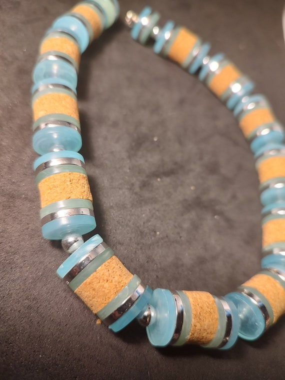 sea blue choker - Gem