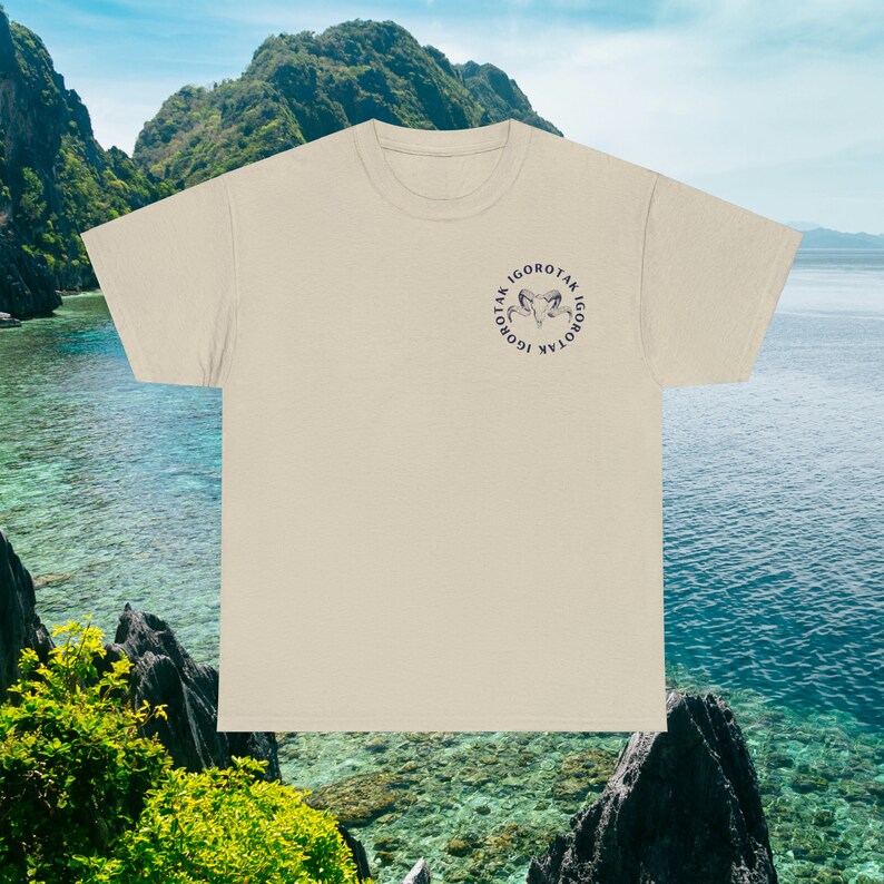 Igorot Pride Tan Tee Shirt Embrace Your Roots With Stylish Cultural ...