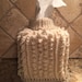 Knitted, Tissue Box Cover - Etsy