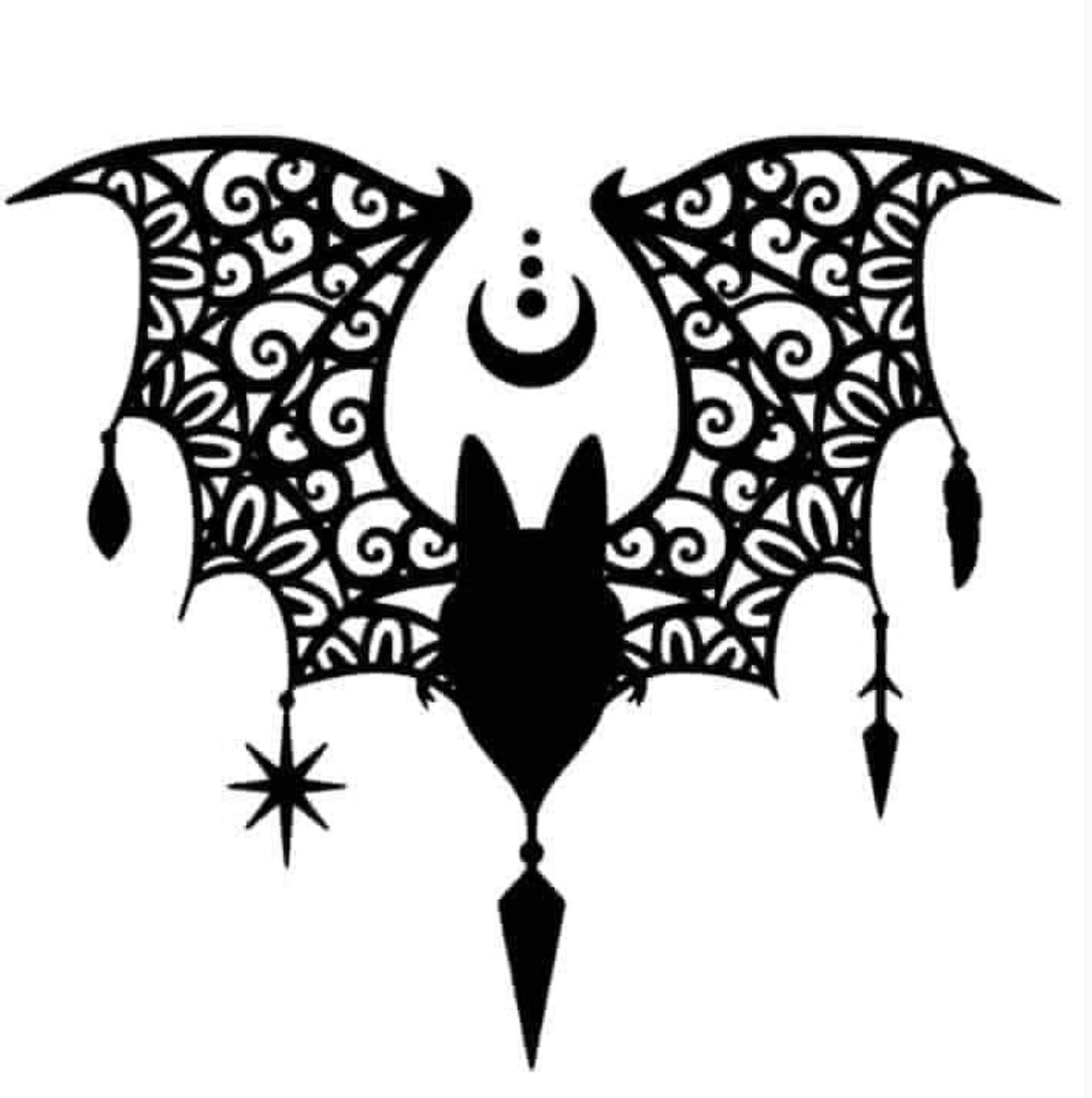 Fancy Bat Vinyl Decal | Etsy