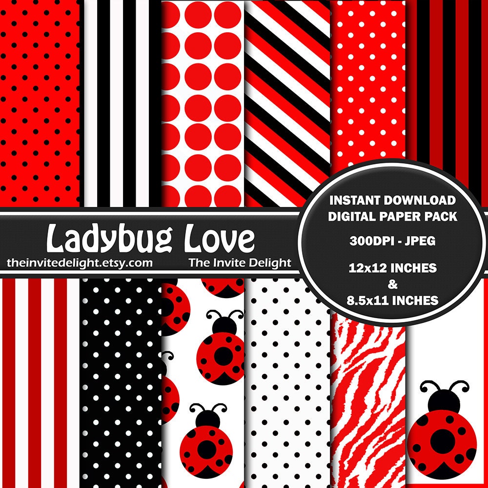 Ladybug Background