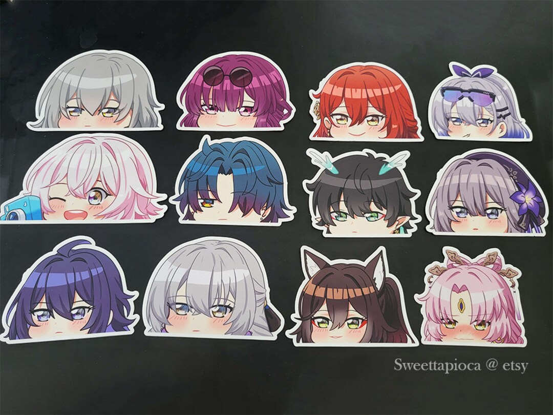 Honkai Star Rail Vinyl Stickers - Etsy