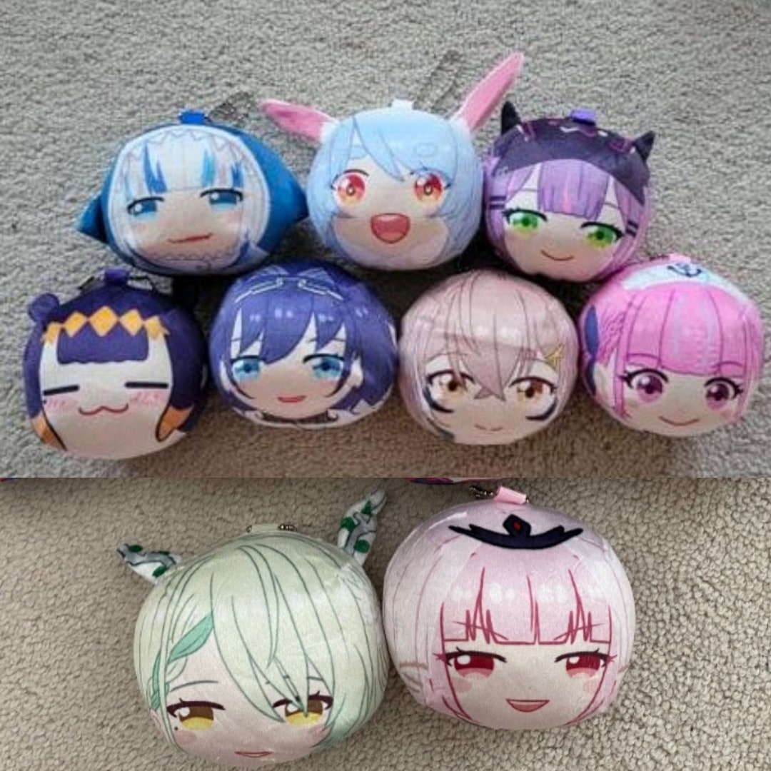 Hololive Plush Keychain /soft Plushie/ Cute/ Kawaii - Etsy