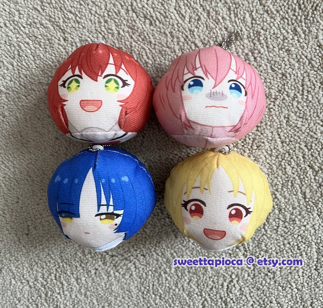 Bocchi Plush Keychain /soft Plushie/ Cute/ Kawaii - Etsy