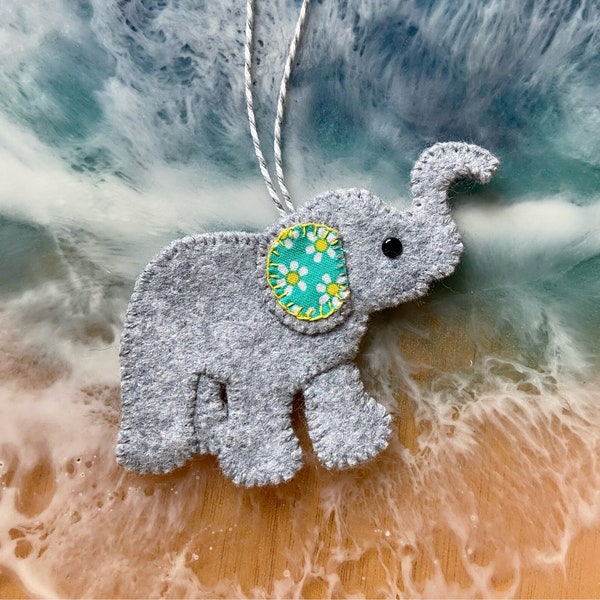 Felt Elephant - Etsy