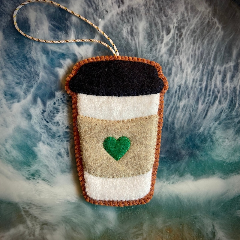 Coffee to Go Felt - Etsy