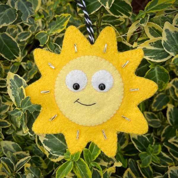 Felt Sun - Etsy