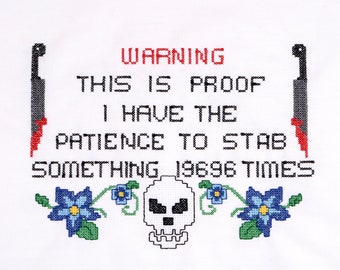 Stab cross stitch | Etsy